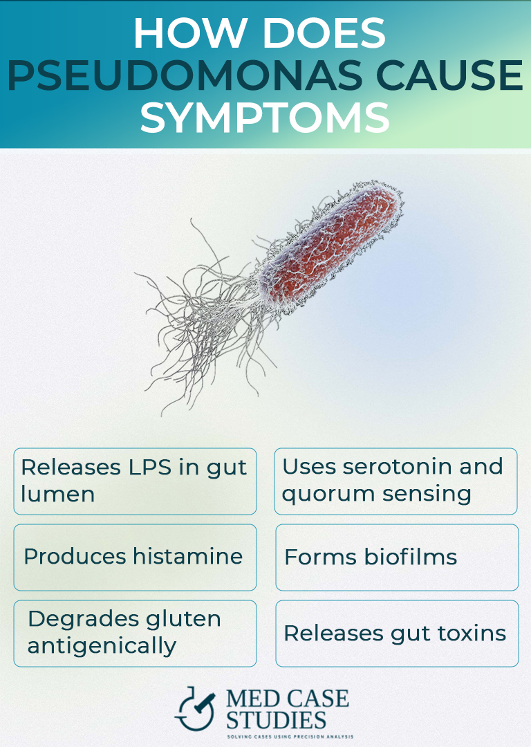 Pseudomonas spp high in stool: Another IBS maker - Med Case Studies